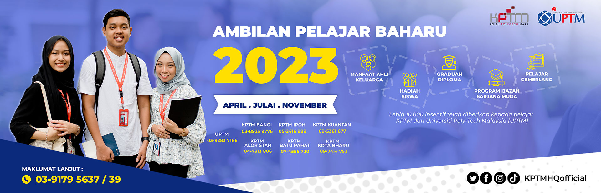 Selamat Datang Ke Laman Web Rasmi Kolej Poly-Tech MARA Ipoh